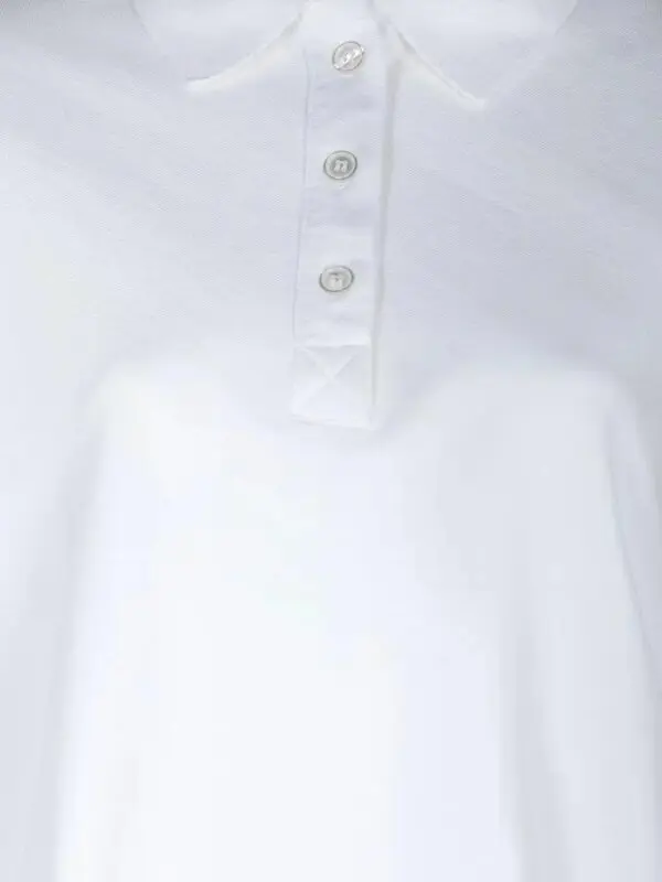 Citizens Of Humanity Lowen Cropped Polo Shirt - White
