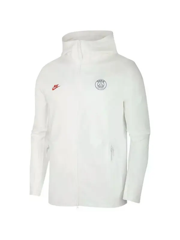 Nike Paris Saint-germain Tech Fleece Zip Hoodie - White