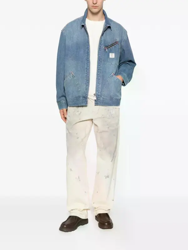 ROY ROGER'S Workwear Paint-splatter Jeans