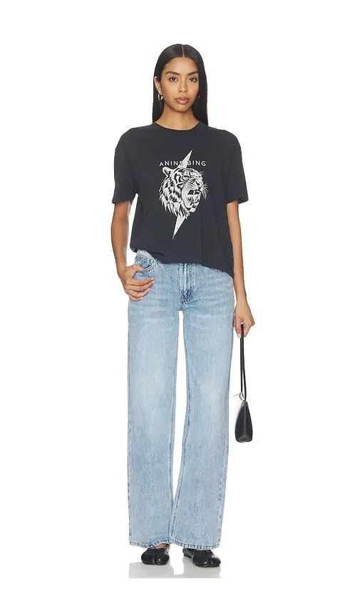 ANINE BING Tiger Graphic T-shirt