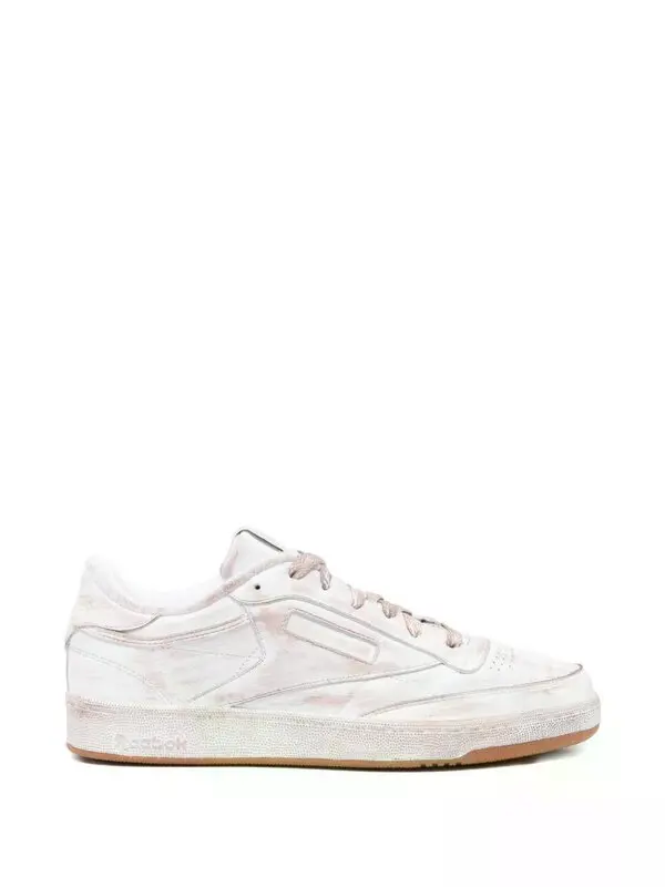 REEBOK Club C 85 Vintage Distressed Sneakers - White
