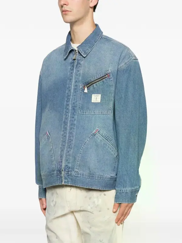 ROY ROGER'S Zip Denim Jacket