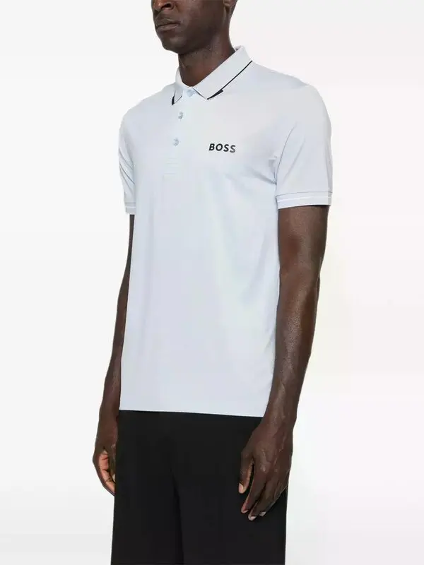 BOSS Logo-print Polo Shirt
