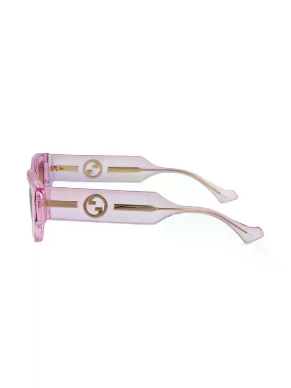 Gucci Rectangle-frame Sunglasses