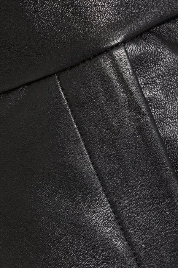 Rag & Bone Neila Leather Shorts - Black