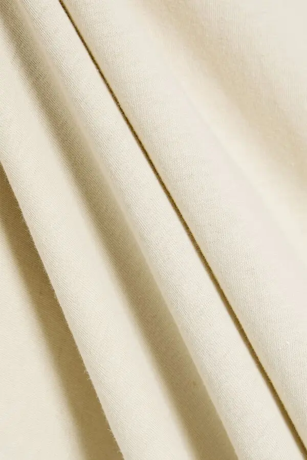 Rag & Bone Pima Cotton And Linenblend Jersey Tshirt - Beige