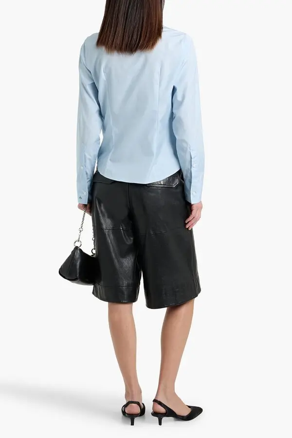 Rag & Bone Dayton Cotton-poplin Shirt - Light Blue