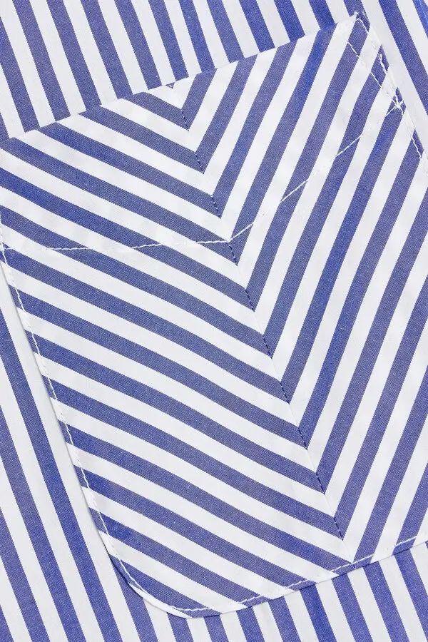 Rag & Bone Maxine Striped Cotton-poplin Shirt