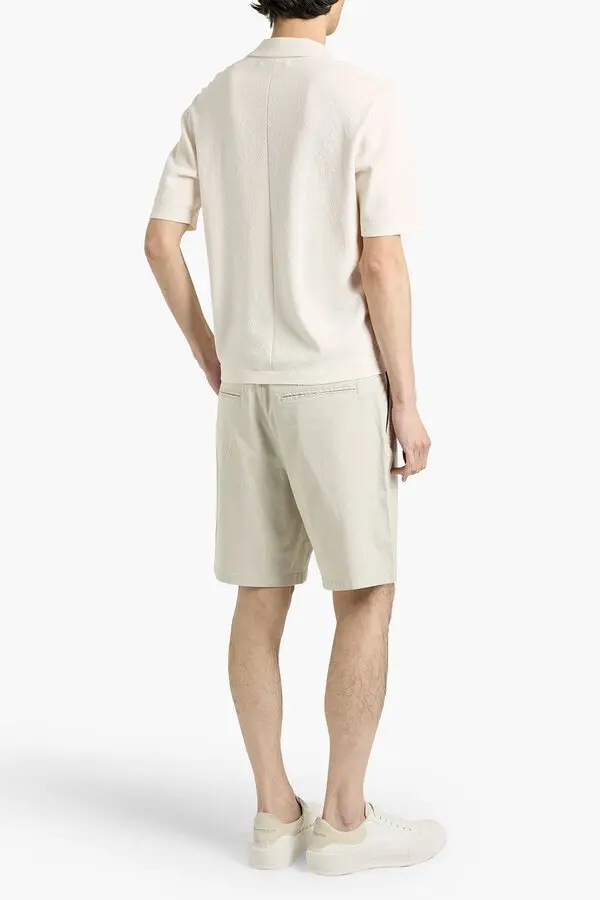Rag & Bone Denny Cottonblend Terry Polo Shirt