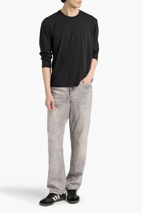 Rag & Bone Stretchjersey Tshirt - Black