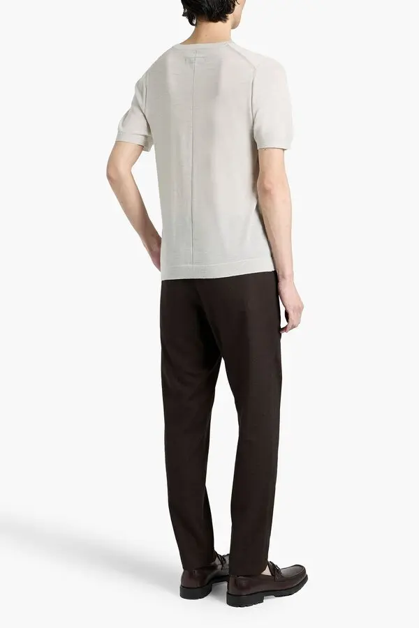 Rag & Bone Aulton Wool And Lyocellblend Tshirt