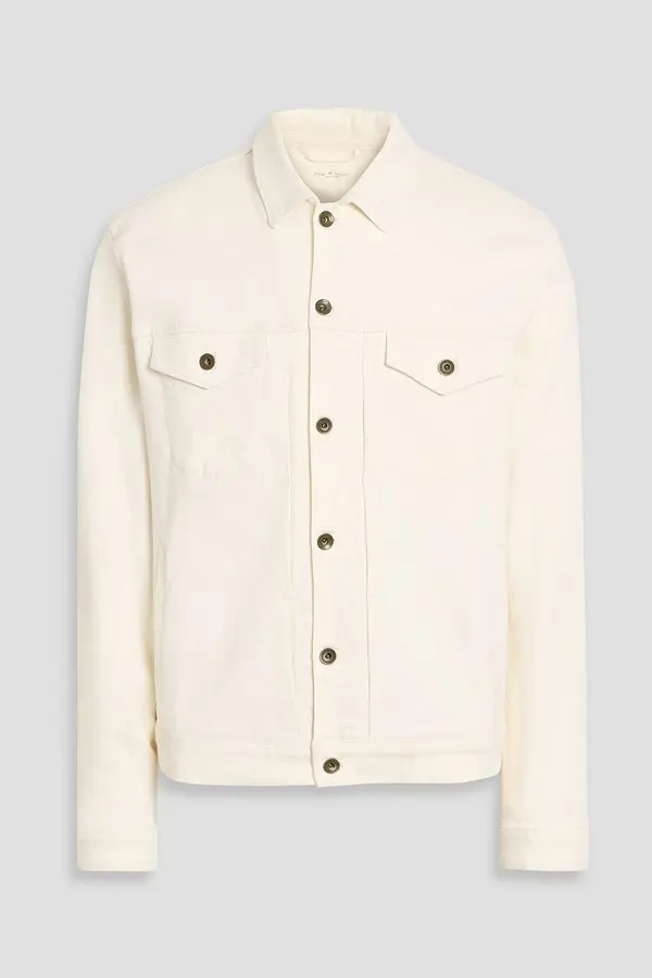 Rag & Bone Denim Jacket - Ecru