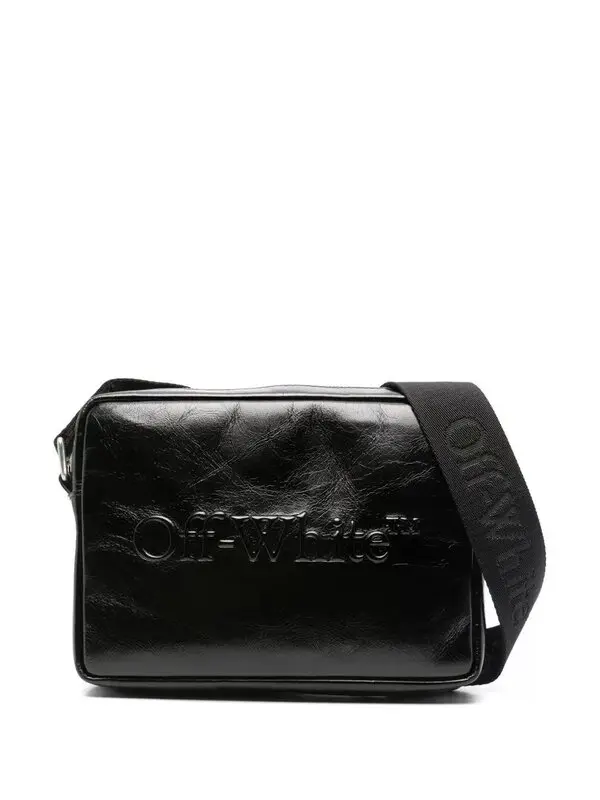 Off-White Leather Messenger Bag