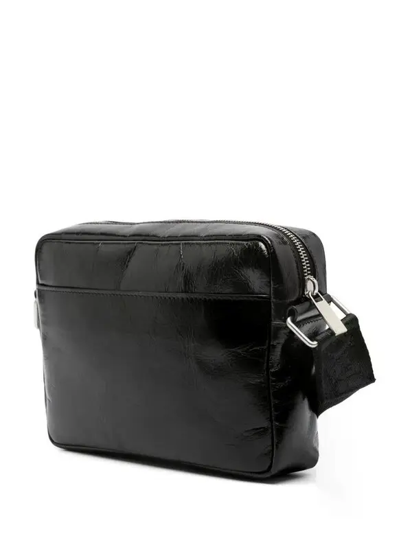 Off-White Leather Messenger Bag