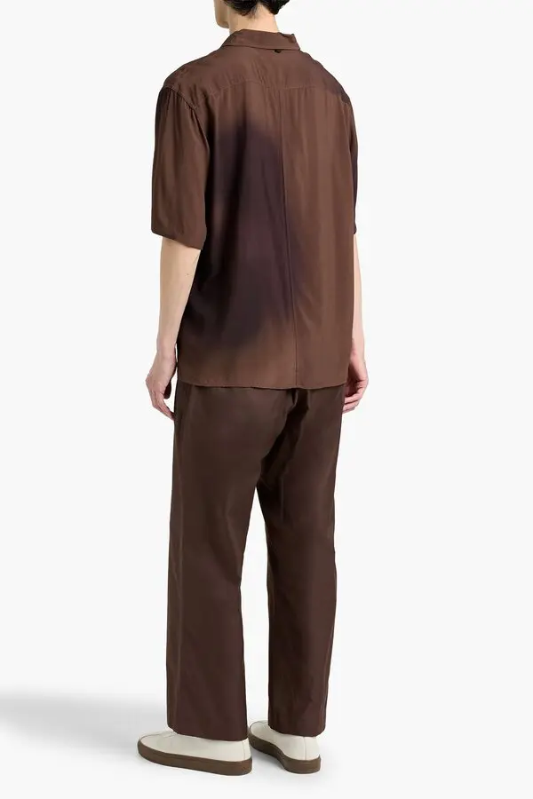 Rag & Bone Dalton Printed Woven Shirt - Brown