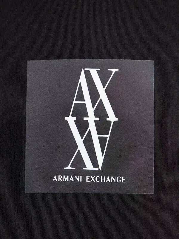Armani Exchange Logo-patch Midi Dress