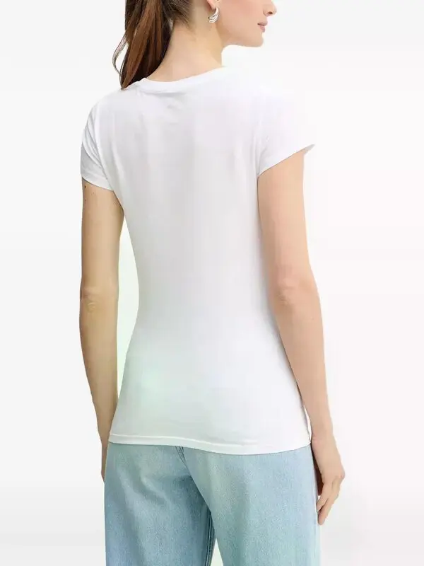 Armani Exchange Logo-plaque Short-sleeve T-shirt