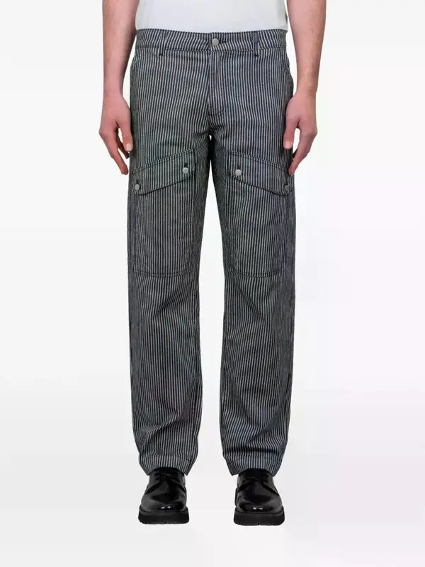 Gimaguas Stripe-pattern Cargo Pants