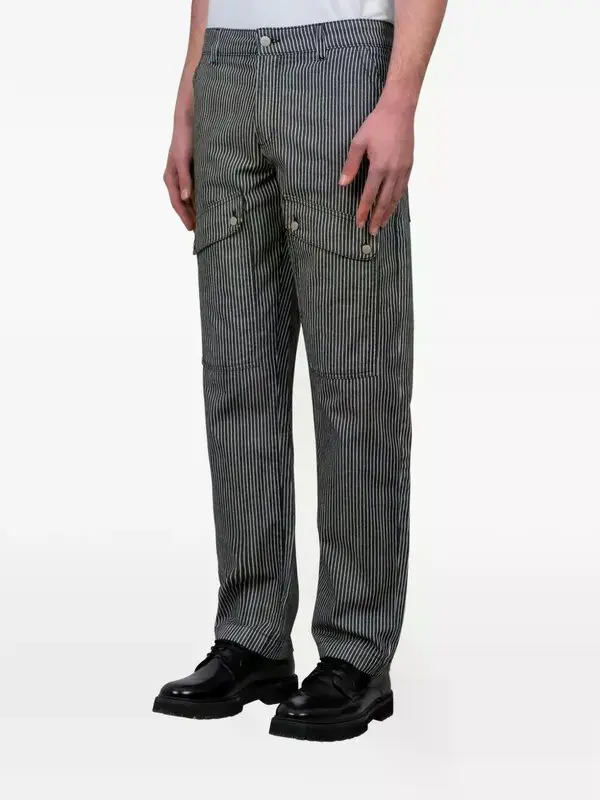 Gimaguas Stripe-pattern Cargo Pants