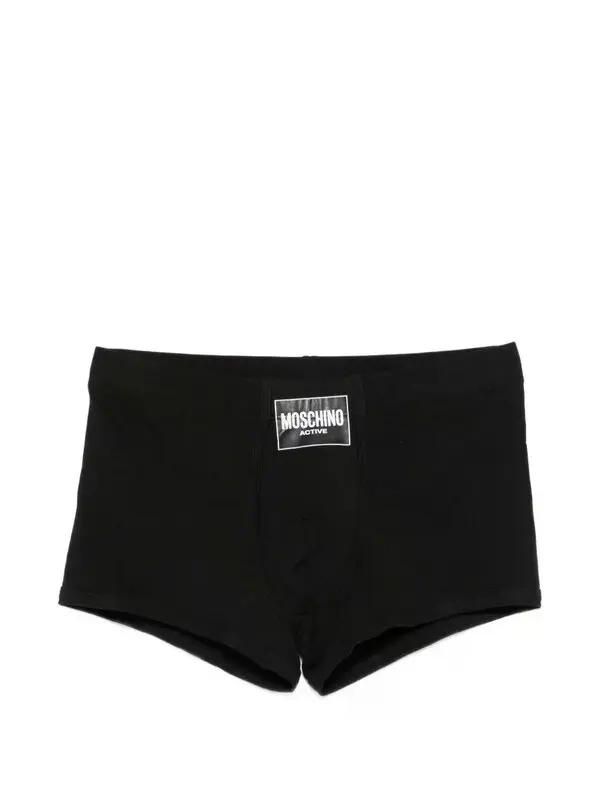 Moschino Logo-patch Boxers