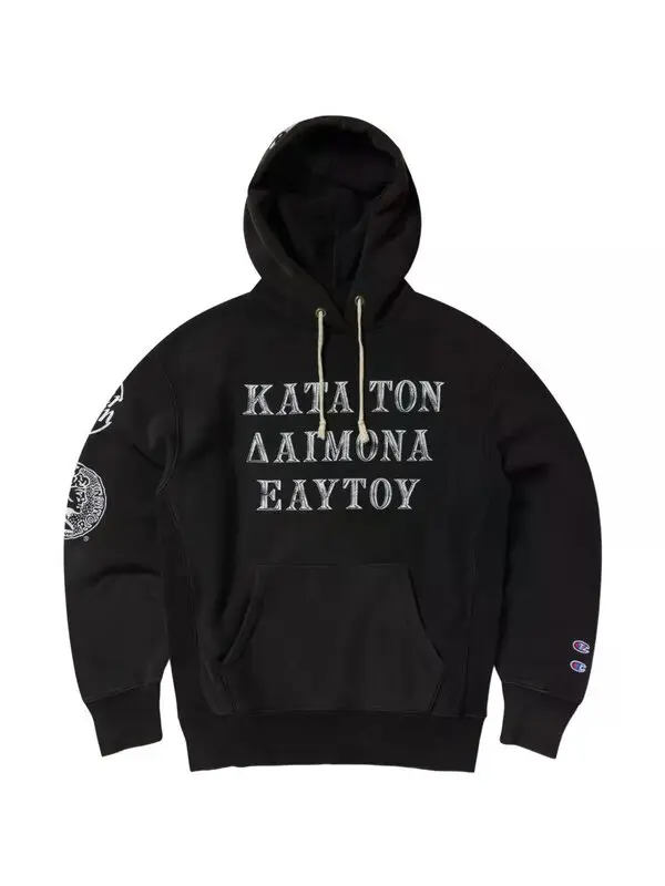 Champion X Aries Graphic-print Drawstring Hoodie