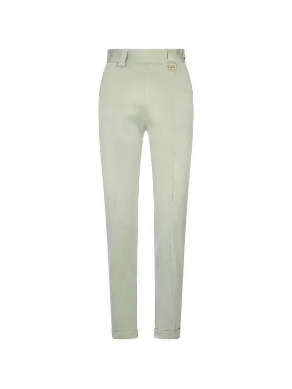 Chloé Pressed-crease High-waisted Trousers