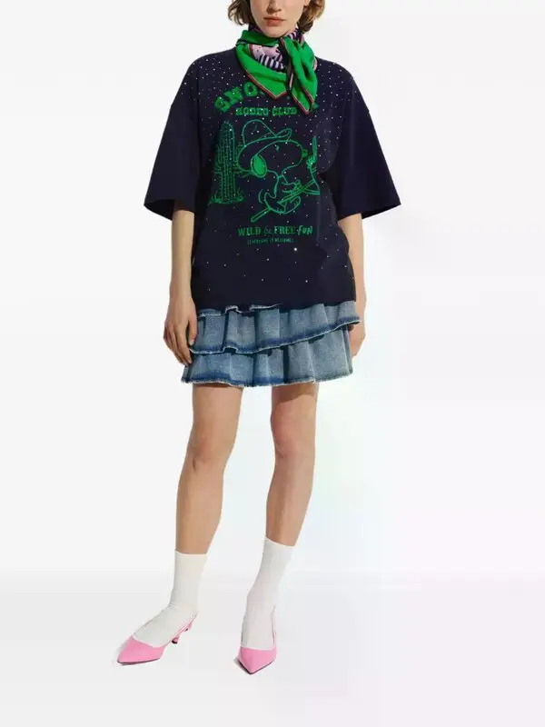 Essentiel Antwerp Snoopy-print T-shirt