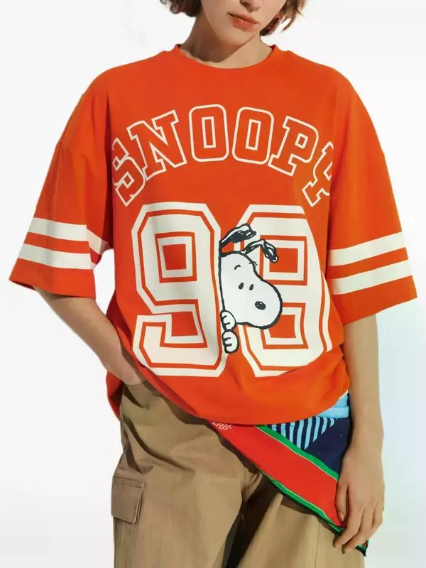 Essentiel Antwerp Snoopy-print T-shirt