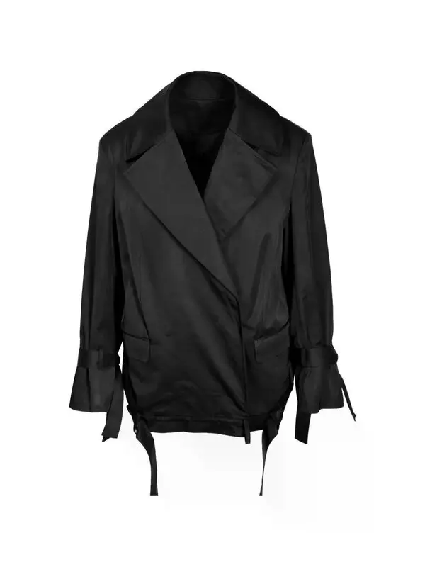 IOANA CIOLACU Tie-fastening Jacket