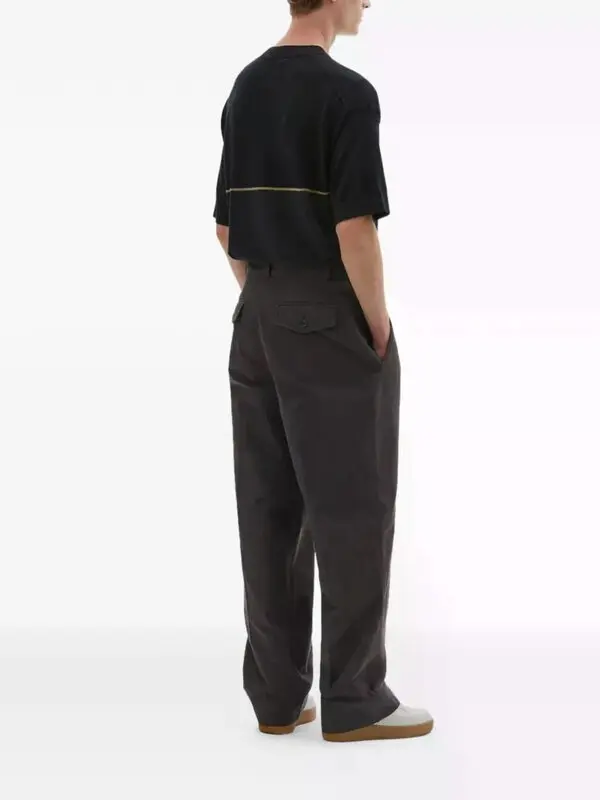 MARGARET HOWELL Pleated Jet-pocket Trousers