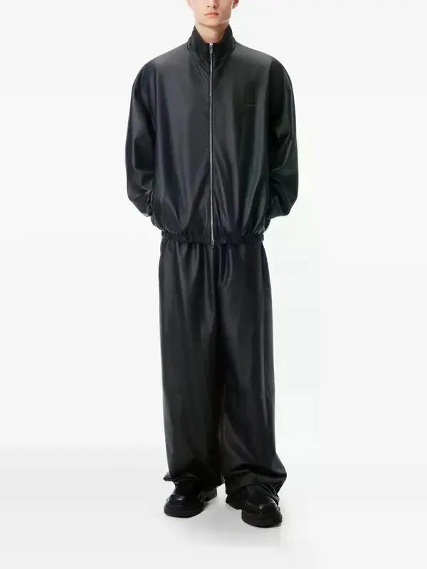 Alexander Wang Zip-up Leather Bomber Jacket
