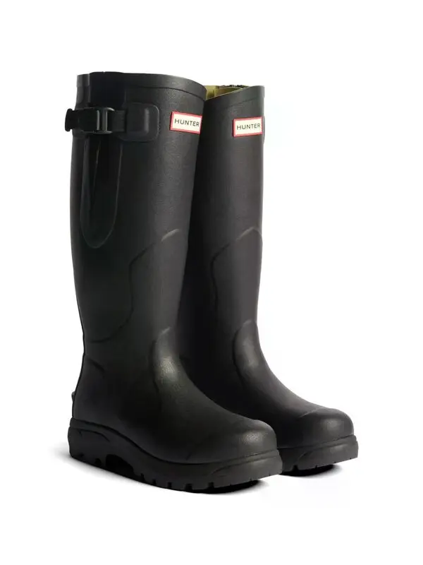 Hunter Balmoral Mkii Side-adjustable Boots - Black