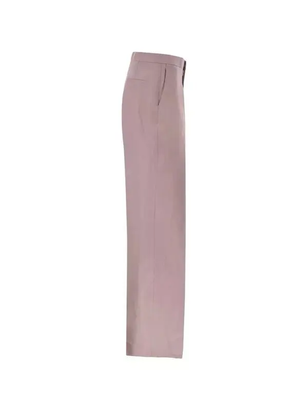 Tagliatore Straight-leg Linen Trousers