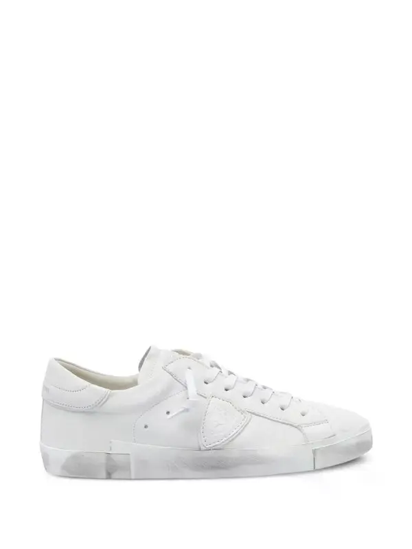 Philippe Model Prsx Logo-patch Sneakers - White