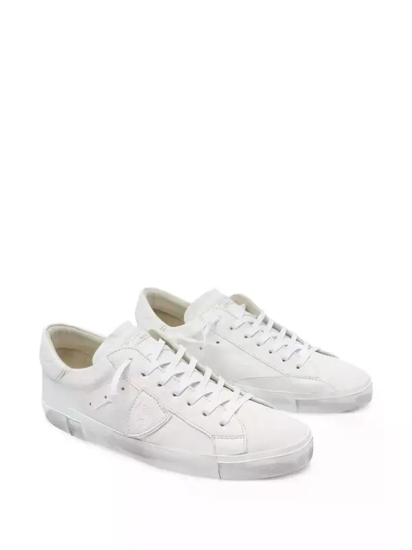 Philippe Model Prsx Logo-patch Sneakers - White