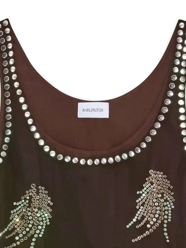 16Arlington Esha Hot-fix Mesh Top