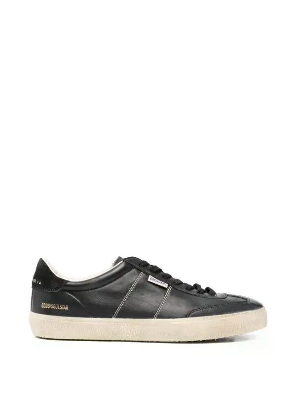 GOLDEN GOOSE Soul Star Trainers In Bio-based Nappa