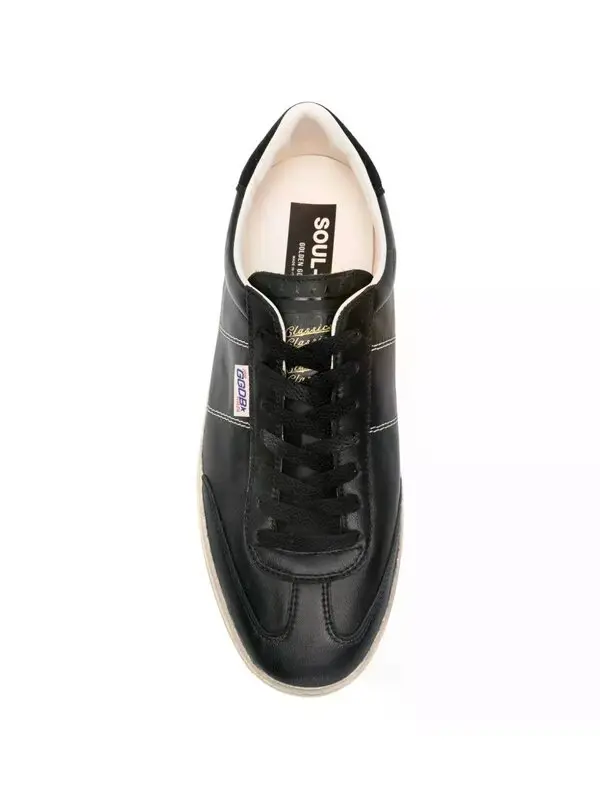 GOLDEN GOOSE Soul Star Trainers In Bio-based Nappa