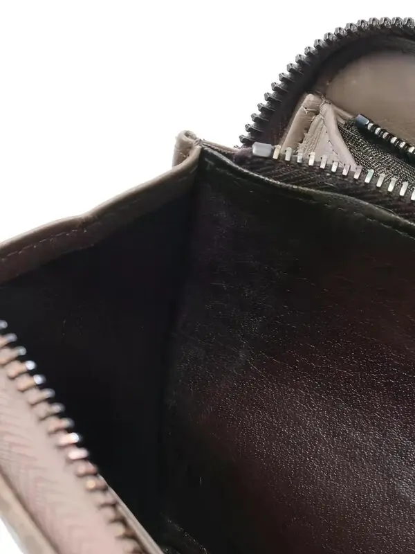 Bottega Veneta 2000s Intrecciato Leather Wallet