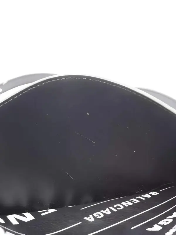 Balenciaga 2000s Leather Shoulder Bag - Black