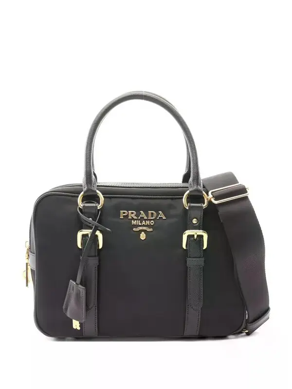Prada 2010s Two-way Tote Bag - Black