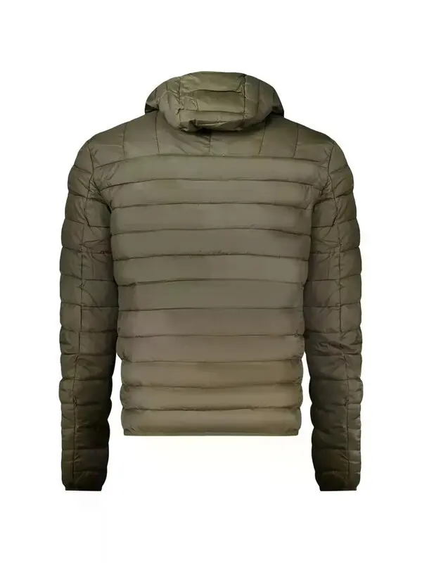 Roberto Cavalli Quilted Hooded Jacket - Green