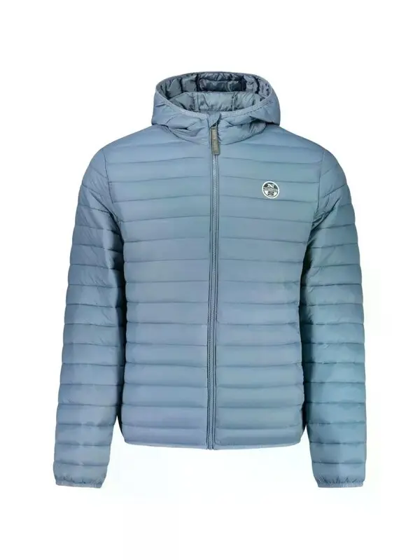 NORTH SAILS Quilted Hooded Jacket - Blue