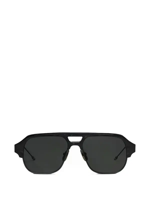 Thom Browne Pilot-frame Sunglasses - Black