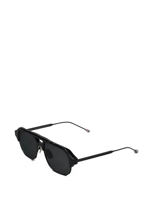 Thom Browne Pilot-frame Sunglasses - Black