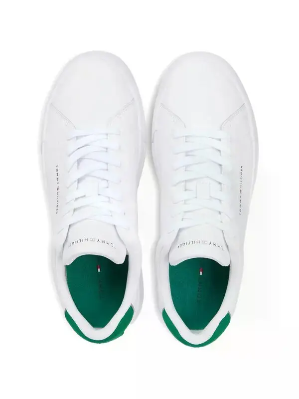 Tommy Hilfiger Logo-print Sneakers - White