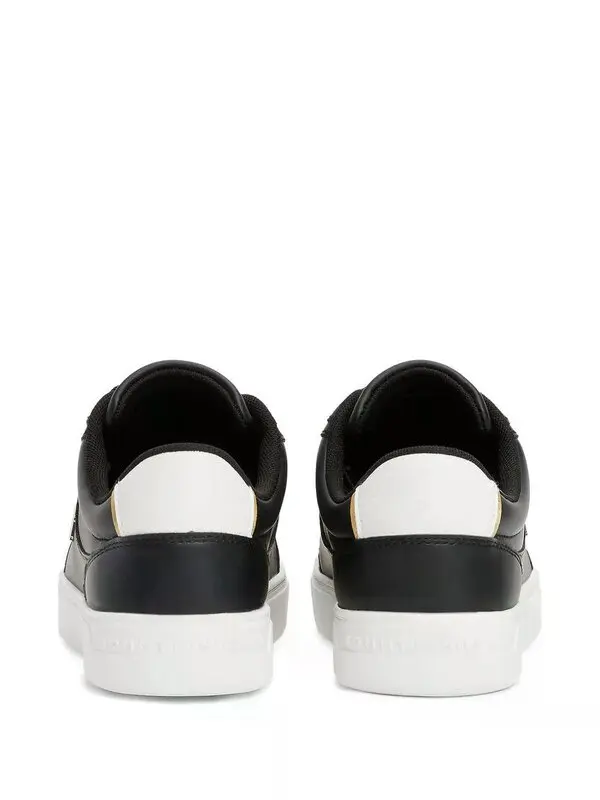 Tommy Hilfiger Logo-plaque Sneakers - Black