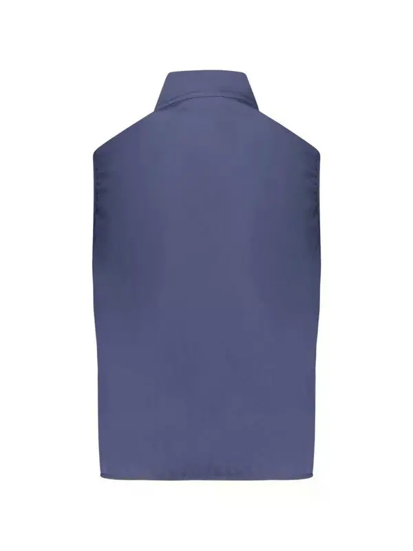 NORWAY 1963 Padded Gilet With Logo Patch - Blue