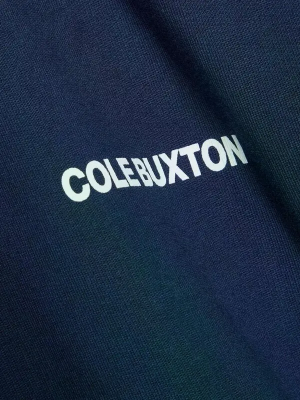 COLE BUXTON Logo-print Crew-neck Sweatshirt