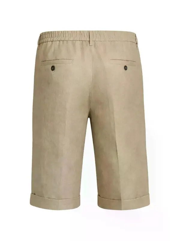 Peserico Drawstring Waist Turned-up Shorts